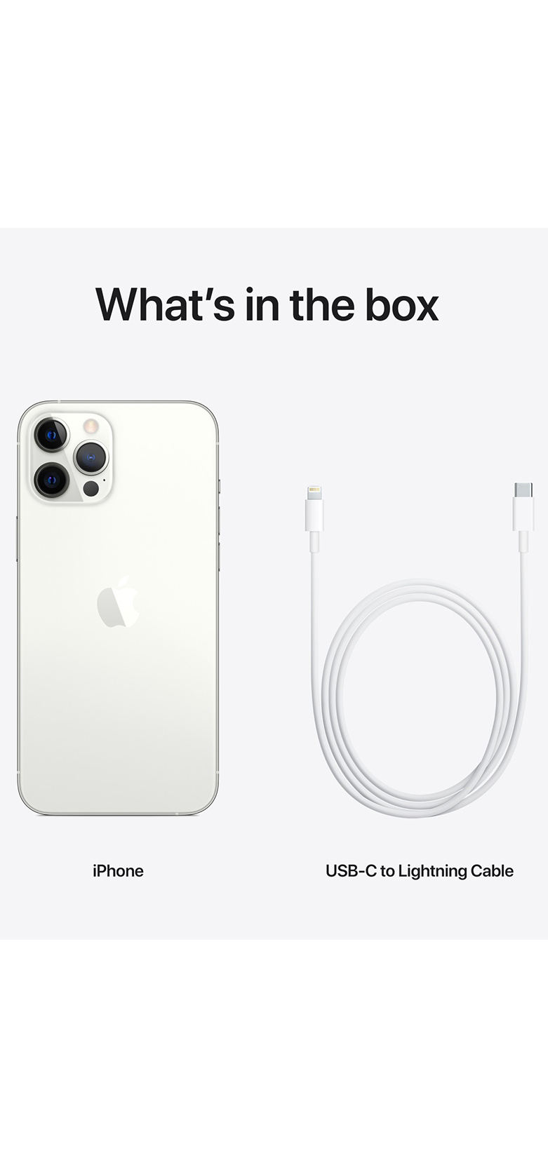 Apple iPhone 12 Pro Max Silver 128GB - Happi Mobiles