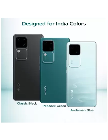 Vivo V30 5G Peacock Green 8GB|256GB - Happi Mobiles