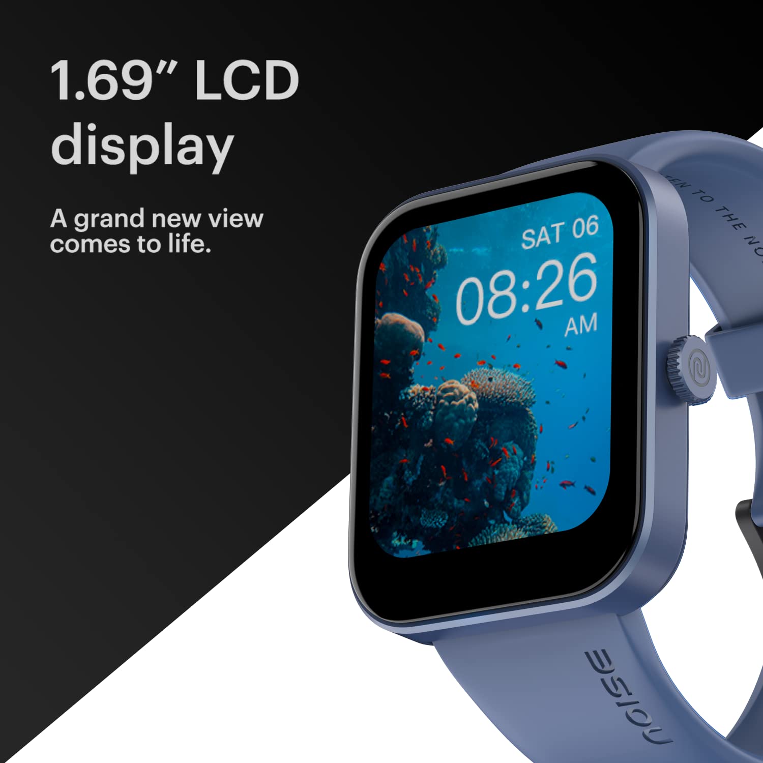 Noise Colorfit Pro 2 Smart Watch Electric Blue - Happi Mobiles